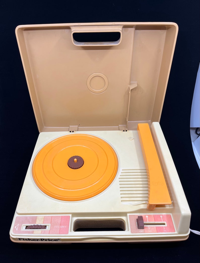 Fisher Price Two Speed Record Player Vintage Original 1970s - Etsy