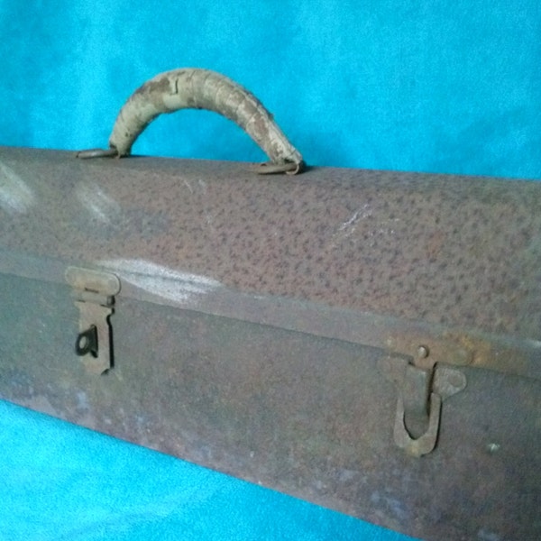 Rusty Tool Box - Etsy