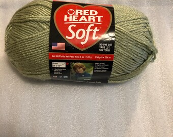 Red heart soft yarn | Etsy