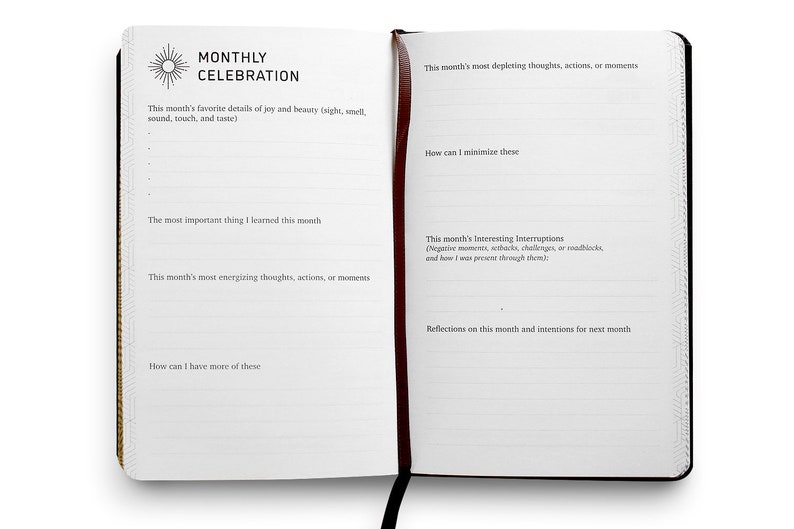 Mindfulness Meditation Journal Daily Wellbeing Notebook - Etsy