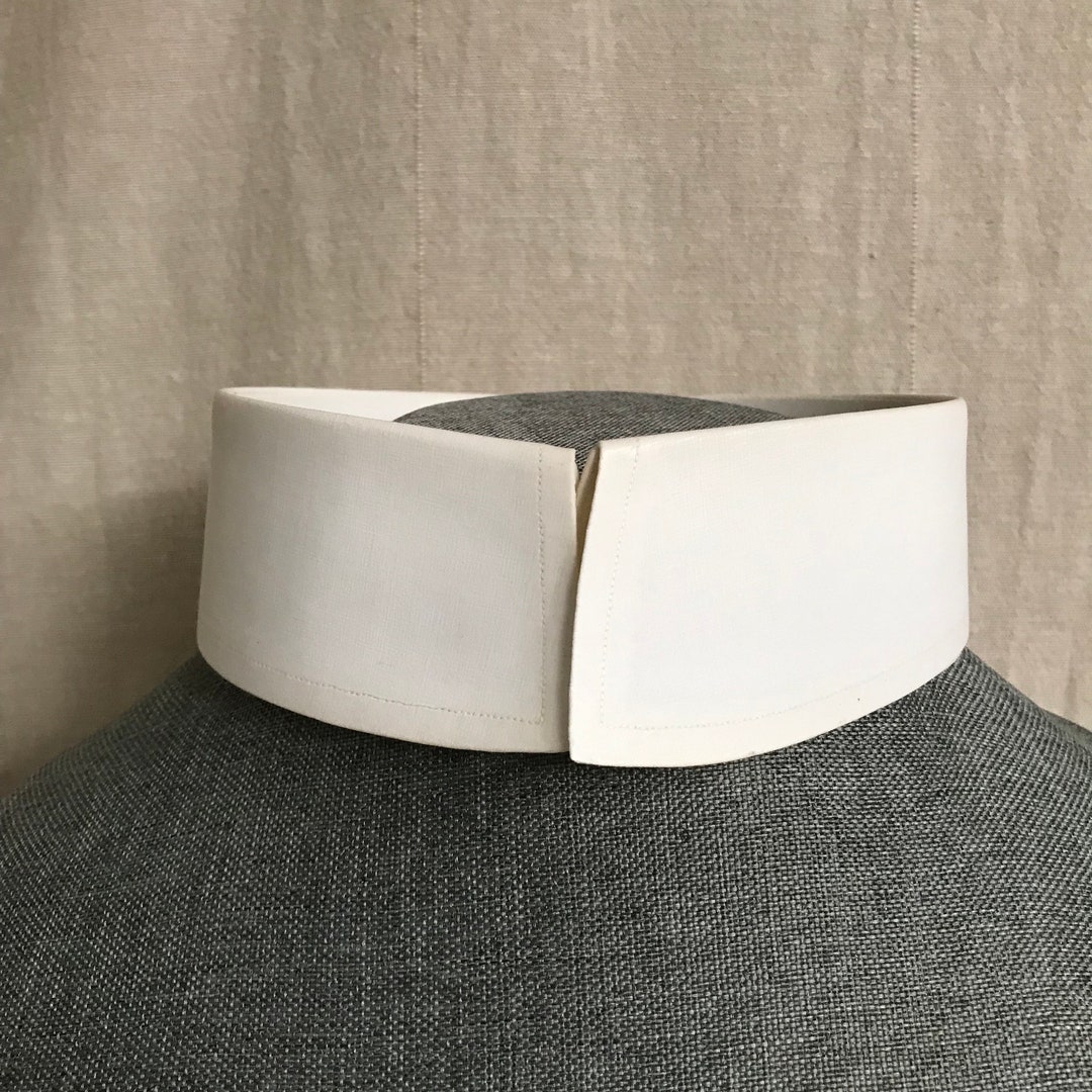Edwardian Detachable Collar: Welch Margetson Calshot Style, Size 16 - Etsy