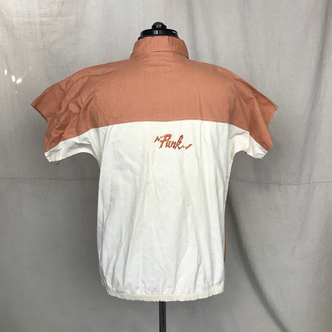 70s Polo Shirt Pullover punk Men's Large - Etsy