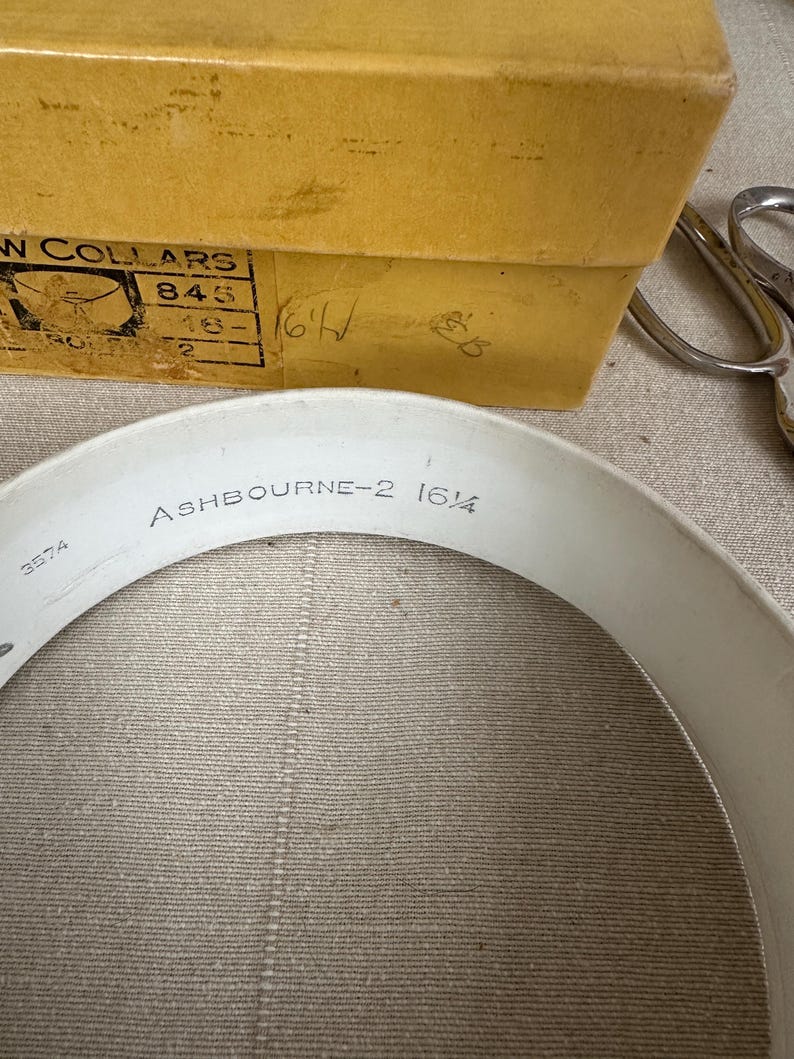 Detachable Collar Edwardian Arrow Ashbourne 2 Size 16 1/4 // 1920s ...