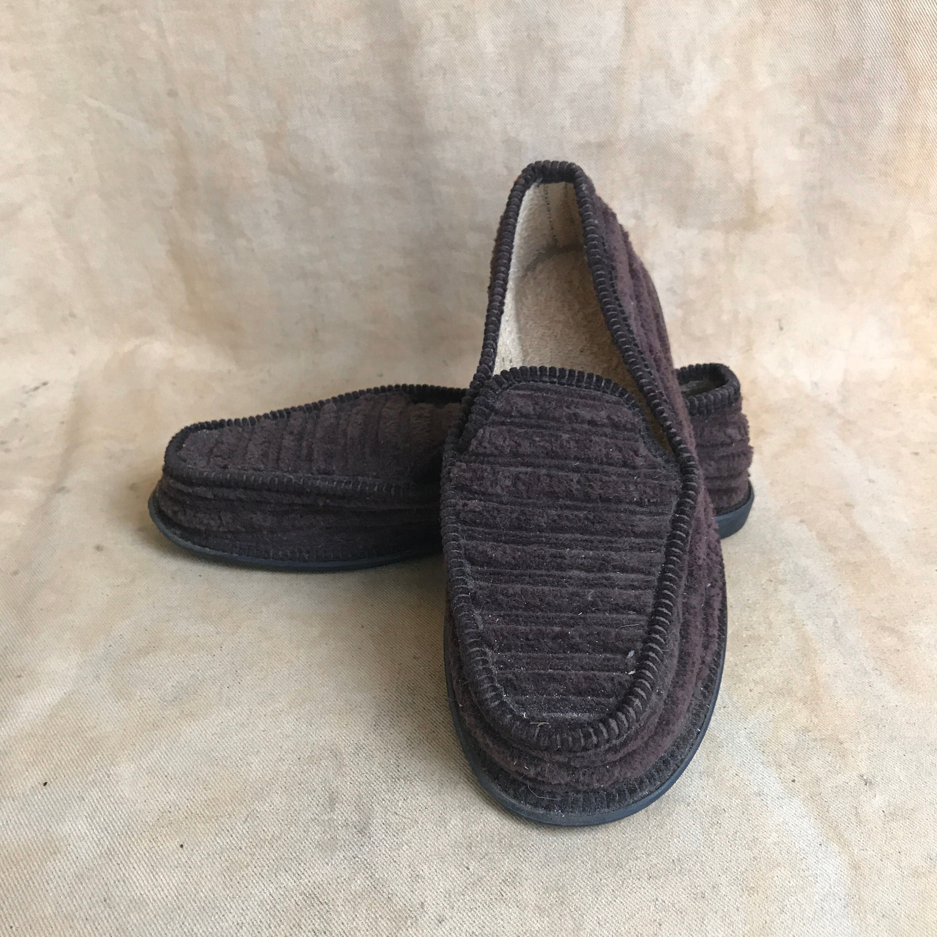 Mens Vintage Style Slippers, House Shoes, Loafers