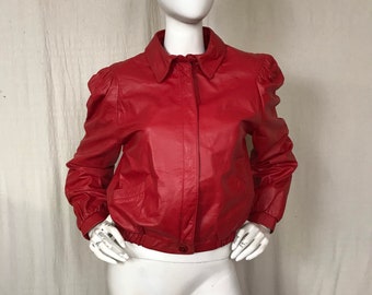 Cherry Bomber Jacket - Etsy