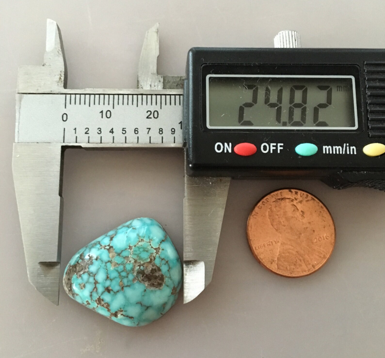 Valley Blue Rare Turquoise Cabochon Natural 24 Carat Cab Stone ...