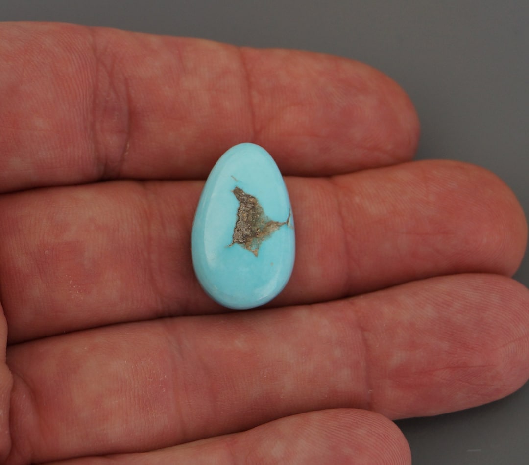 Morenci Blue Turquoise Natural Free Form Cabochons 16.5 Carat Total of ...