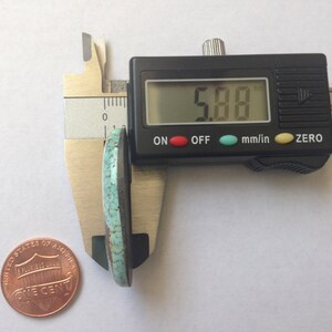 A Classic Godber Turquoise Cabochon, Named "butterfly" Natural 35 Carat ...