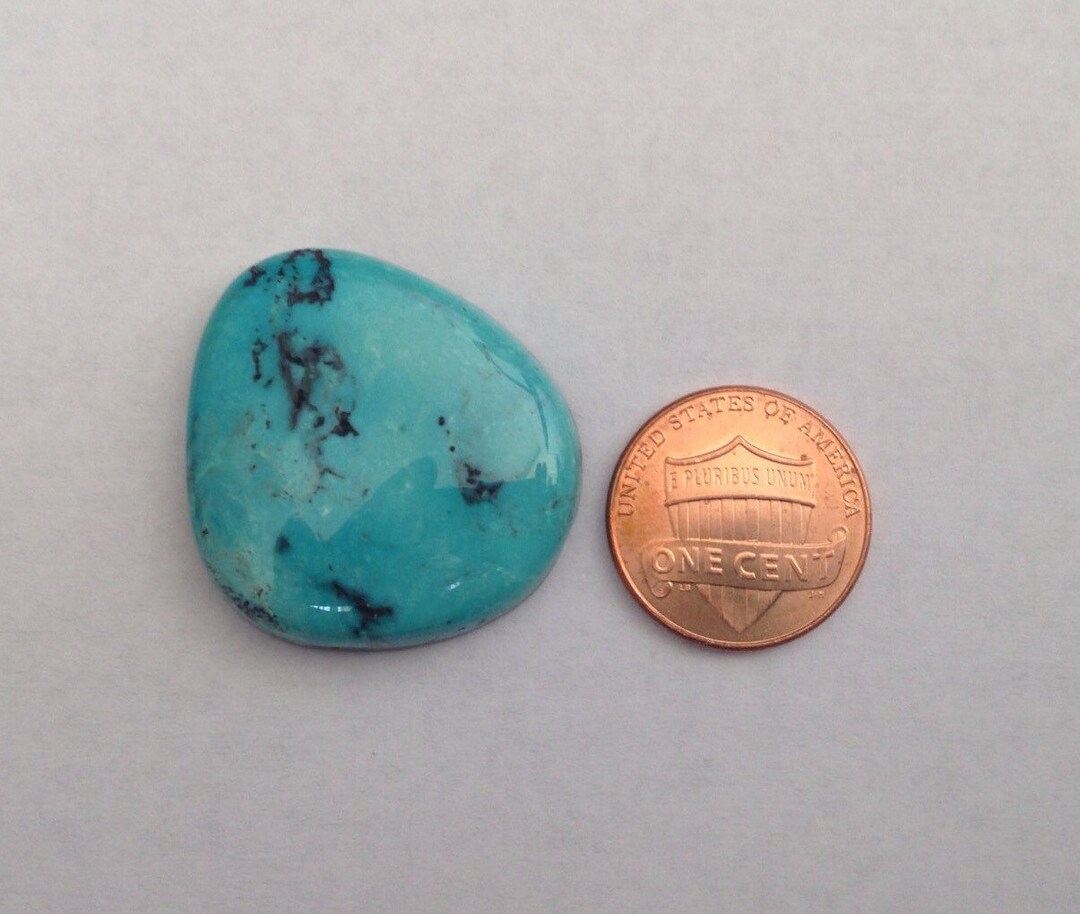 Skystone! Indian Mountain Turquoise Cabochon Natural 44.5 Carat Cab ...