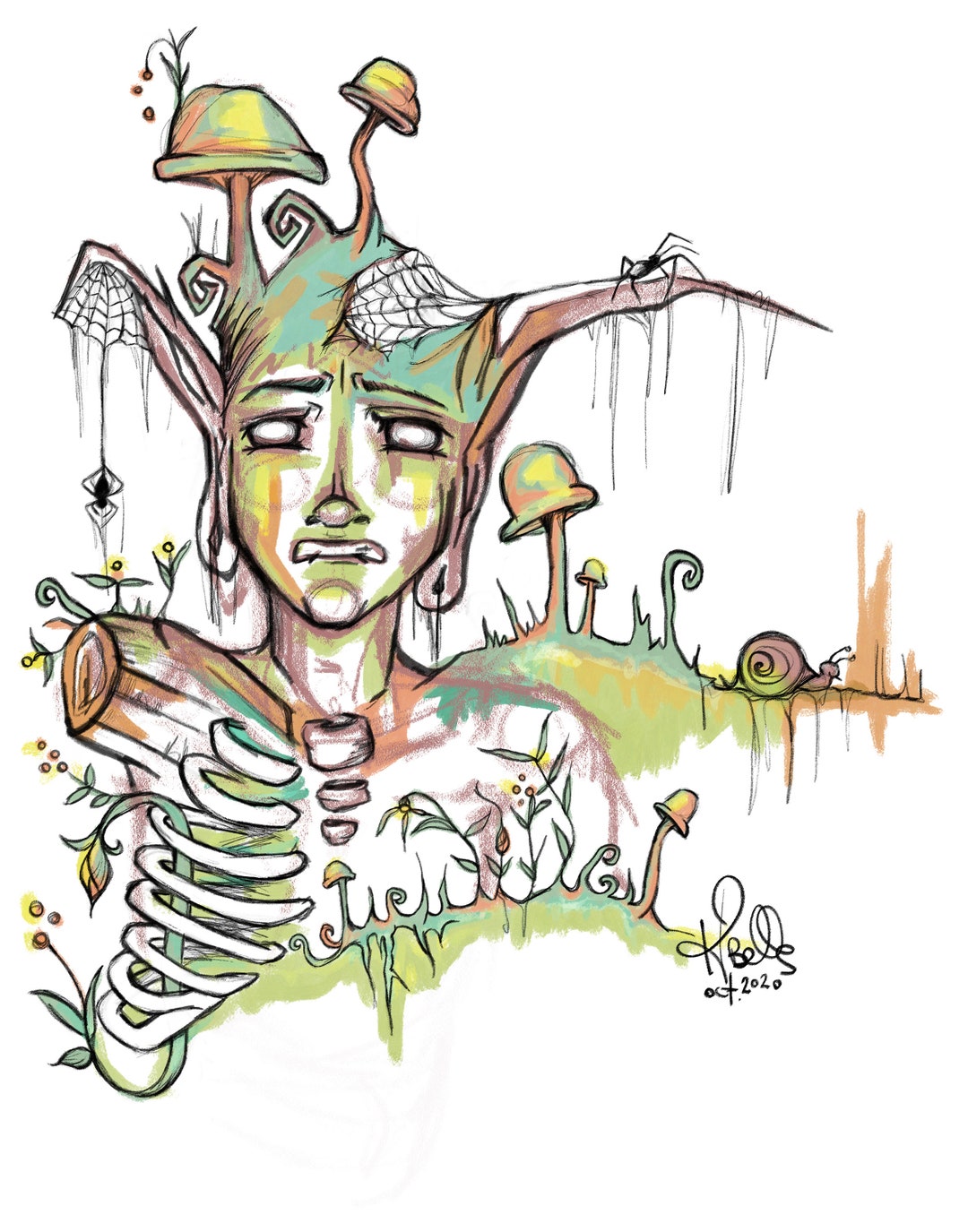 Webbed Thoughts - Etsy