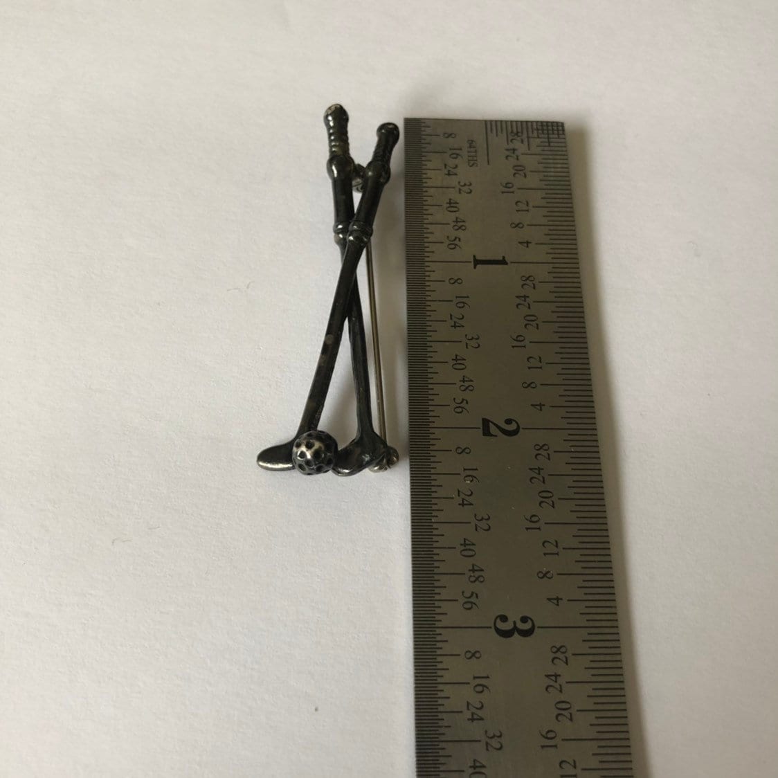 Vintage Golfing Pin Brooch Club Ball | Etsy