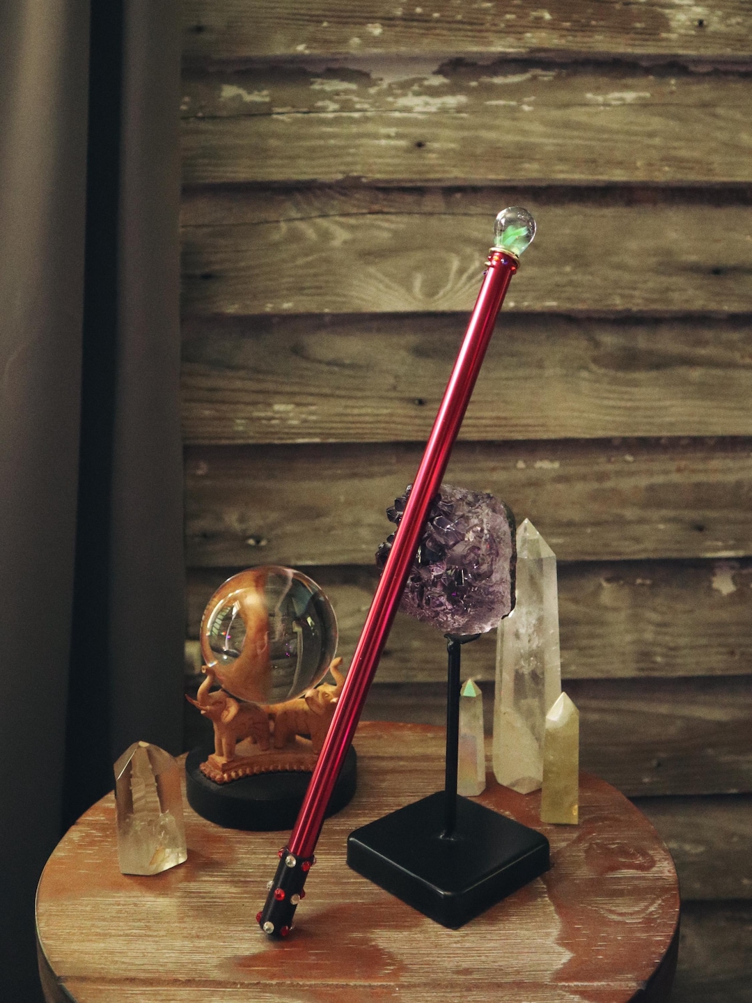 Alex Russo’s Wand Replica | Red Wand | WOWP - Etsy