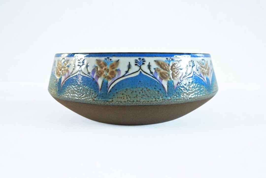 Royal Copenhagen Berte Jessen Ceramic Fajance Bowl. Denmark. 1960's ...