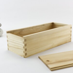 Handmade Elm Sliding Lid Box - 11 X 4 3/4 X 3 1/8 Inches - Etsy