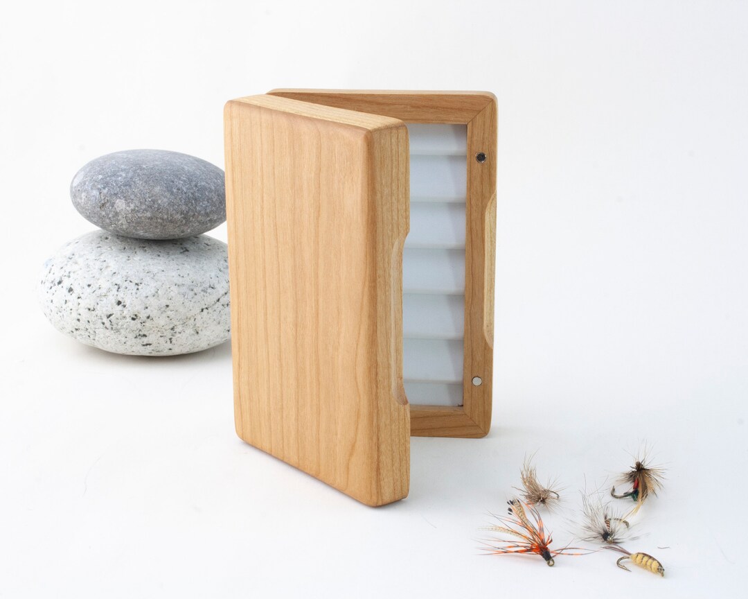 Handmade Cherry Wood Fly Box, 3 X 4.5 Inch - Etsy Canada