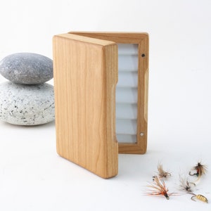 Handmade Cherry Wood Fly Box, 3 X 4.5 Inch - Etsy Canada