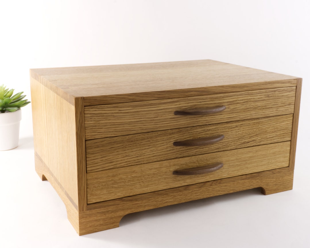 Handmade White Oak Desktop Organizer - Etsy