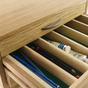 Handmade White Oak Desktop Organizer - Etsy