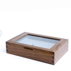 Handmade Walnut Ring Display Case - Etsy