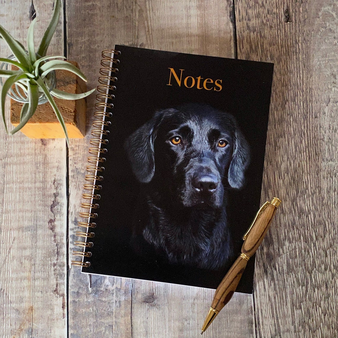 Black Labrador Note Book A5 Note Book With Black Labrador on - Etsy UK