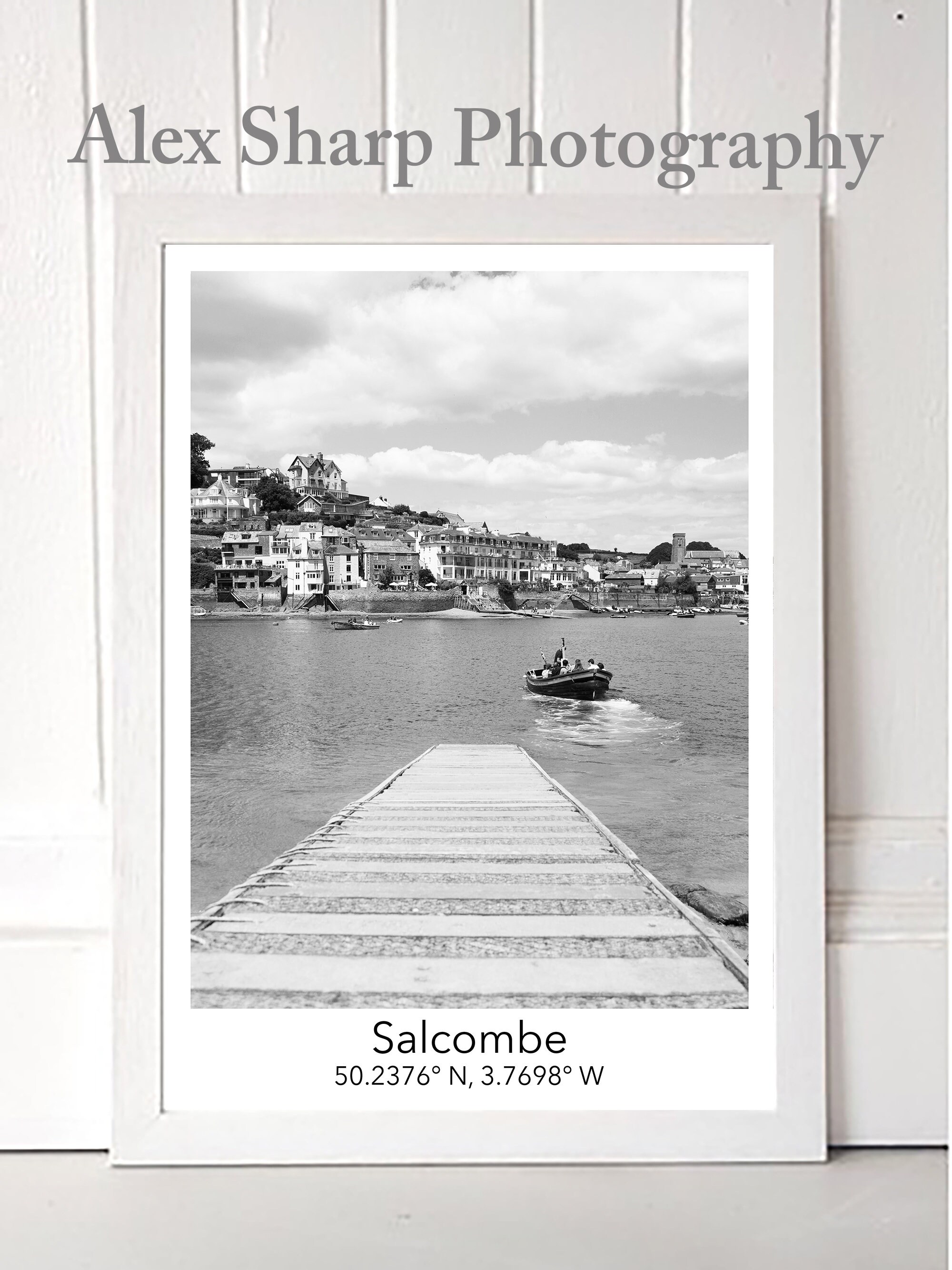 Salcombe Print in Choice of 3 Colourways Salcombe Travel Print Salcombe ...