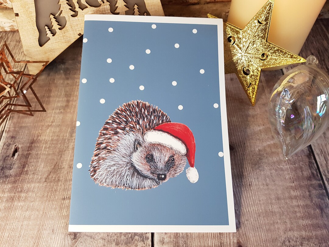 Hedgehog Notebook - A5 Handmade Notebook - A5 Journal - Hedgehog ...