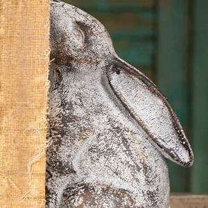 Large Set of Bunny Booked, Easter Bunny Rabbit Desk Decor Bookend - Etsy