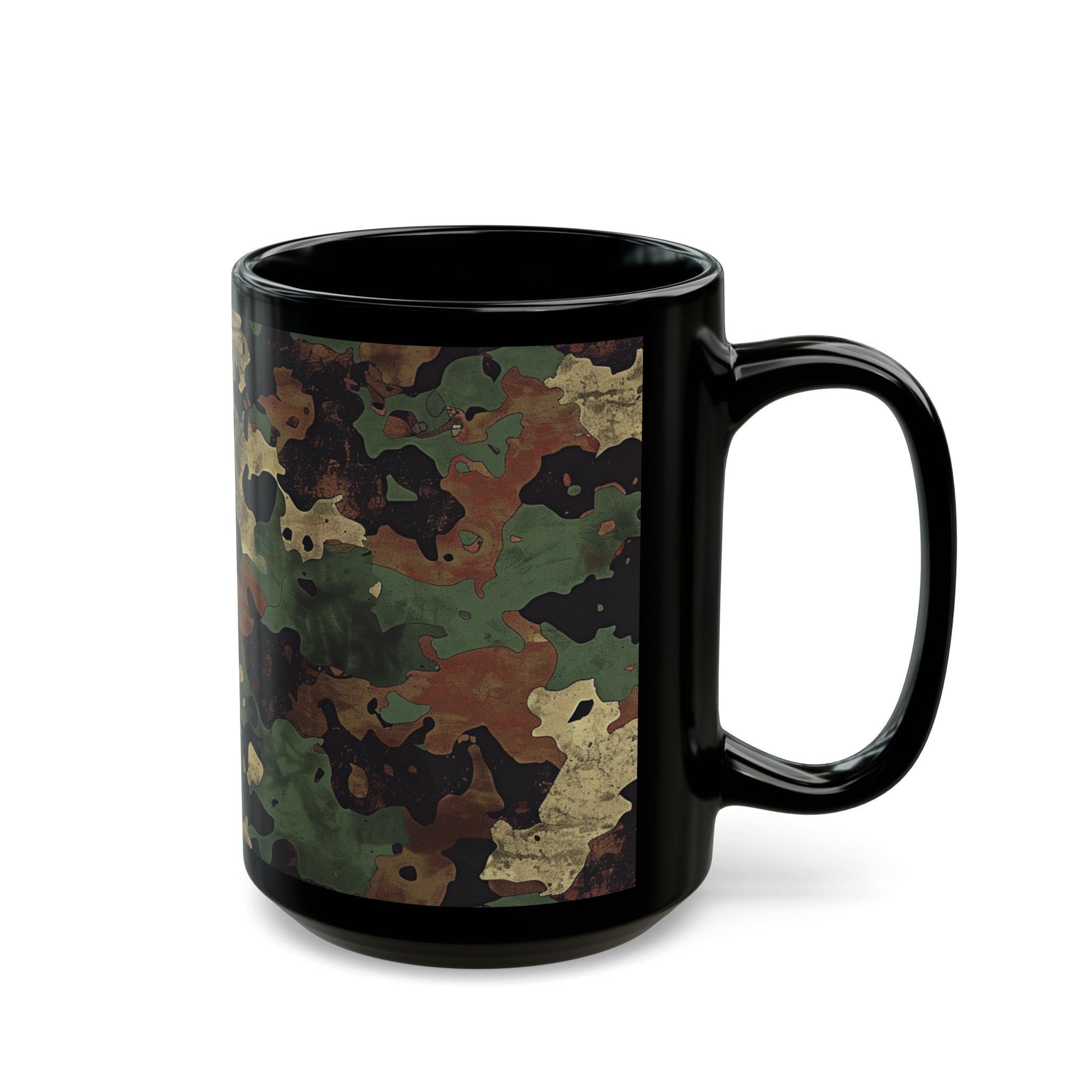 Tactical Camo Mug Camouflage Pattern Military Veteran Hunter Gift on 11 ...