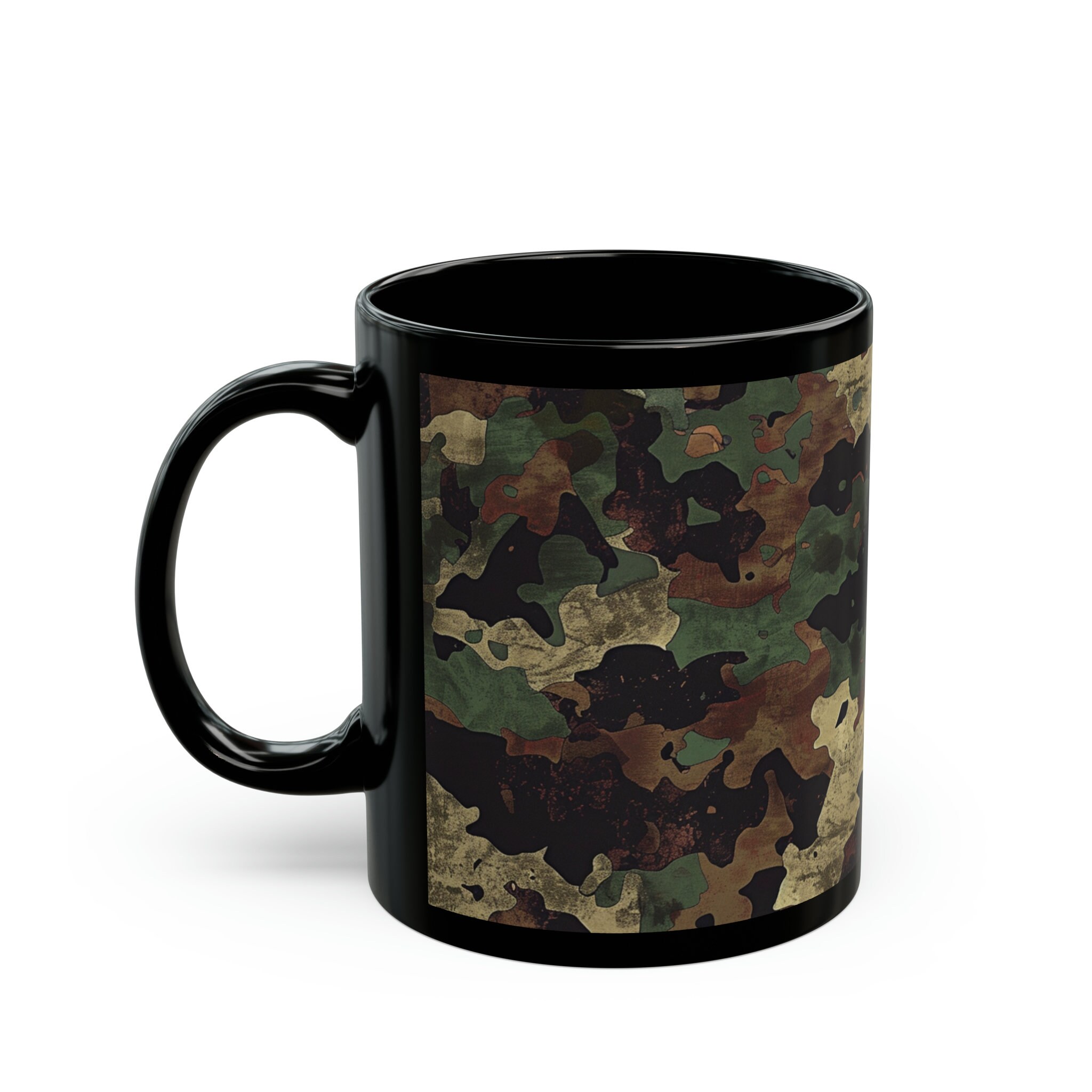 Tactical Camo Mug - Camouflage Pattern Military Veteran Hunter Gift on ...
