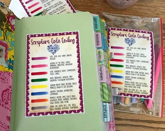 Bible Color Code - Etsy