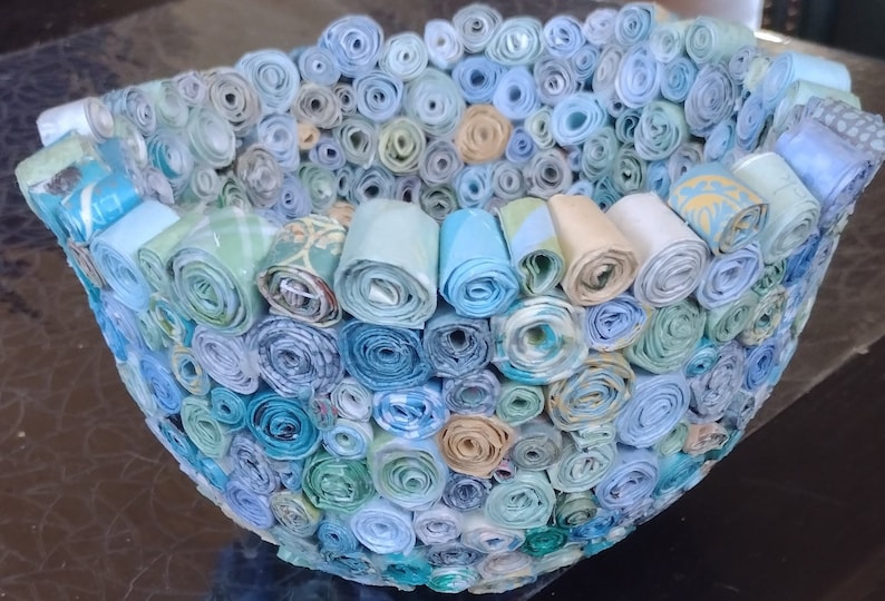 Rolled Paper Creations - I Roll Paper Into Beautiful Gifts and Decor - Etsy