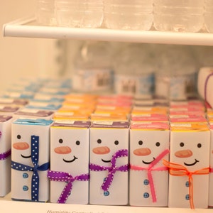 INSTANT DOWNLOAD Snowman Juice Box Labels - Winter Onederland Birthday ...