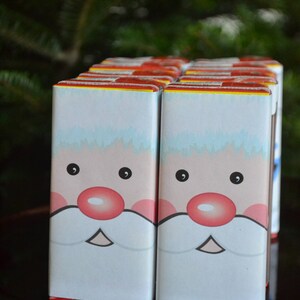 INSTANT DOWNLOAD Christmas Party Juice Box Labels- Printable Santa ...