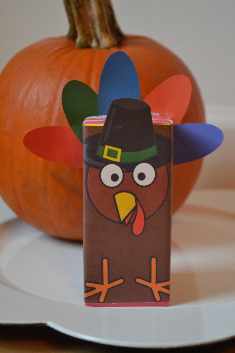 INSTANT DOWNLOAD Thanksgiving Juice Box Labels - Thanksgiving Dinner ...