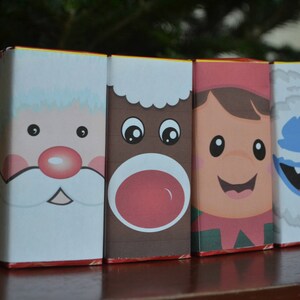 INSTANT DOWNLOAD Christmas Party Juice Box Labels- Printable Holiday ...