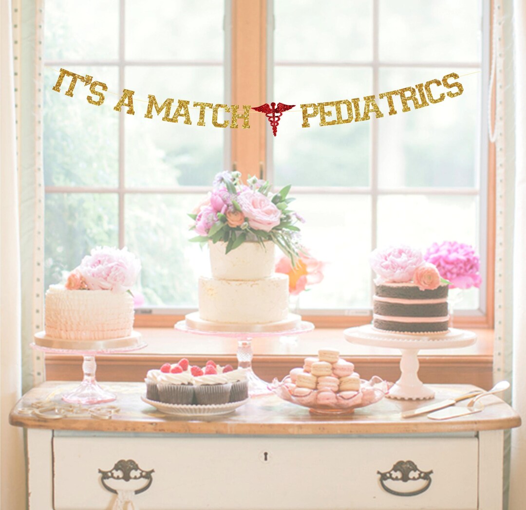 Match Day Banner-doctor Graduation Gift-custom Doctor Banner-match Day ...