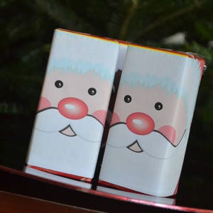 INSTANT DOWNLOAD Christmas Party Juice Box Labels- Printable Santa ...