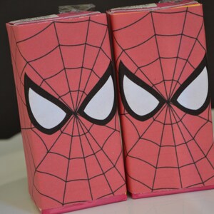 INSTANT DOWNLOAD Superhero Juice Box Labels- Printable Super Hero Juice ...