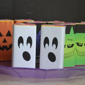 INSTANT DOWNLOAD Halloween Party Juice Box Labels- Printable Monster ...