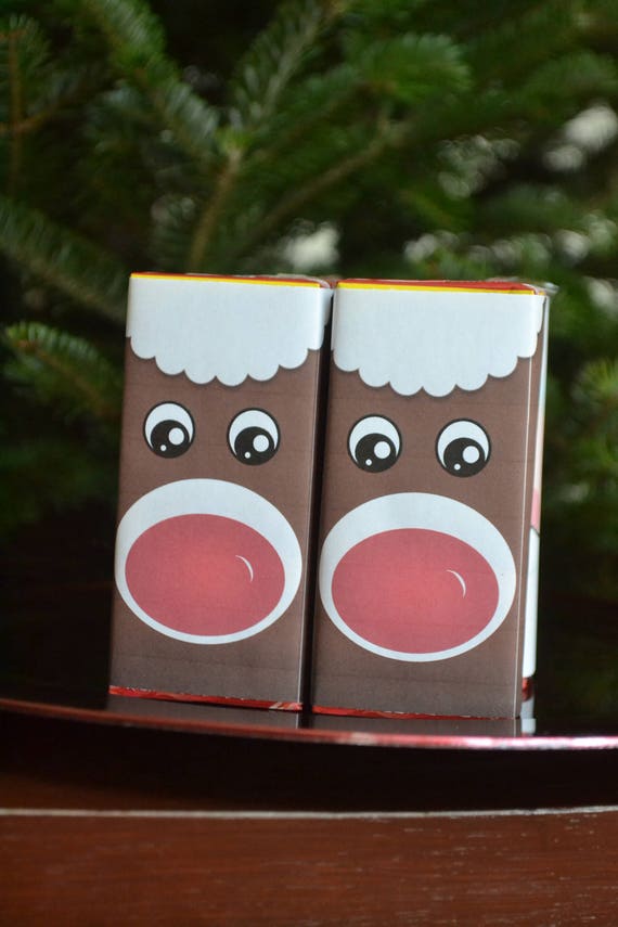 INSTANT DOWNLOAD Christmas Party Juice Box Labels Printable | Etsy