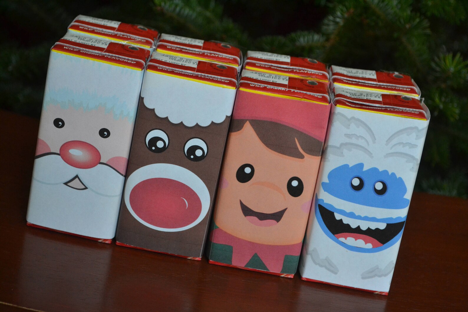 INSTANT DOWNLOAD Christmas Party Juice Box Labels Printable - Etsy