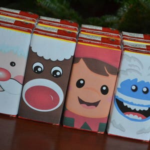 INSTANT DOWNLOAD Christmas Party Juice Box Labels- Printable Holiday ...