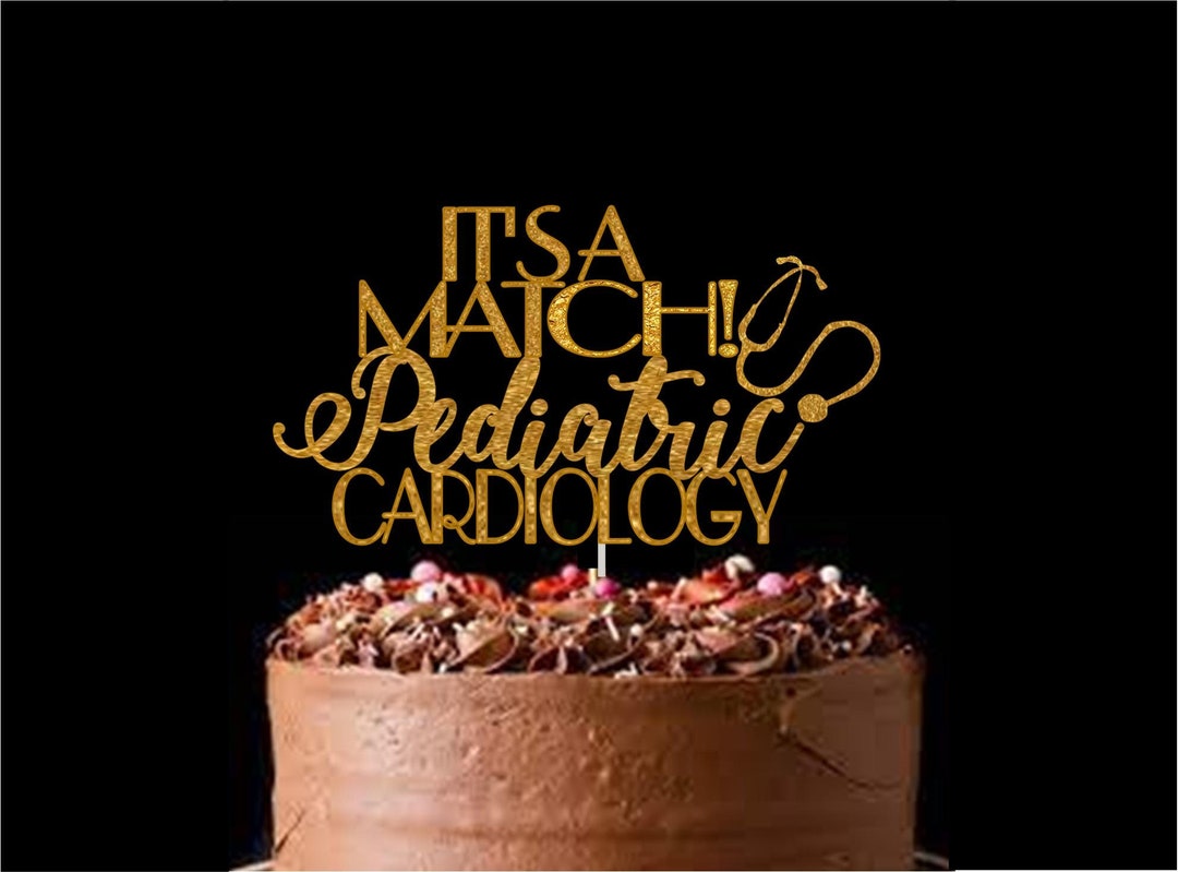 Match Day Cake Topper-doctor Graduation Gift-custom Dr. Cake Topper ...