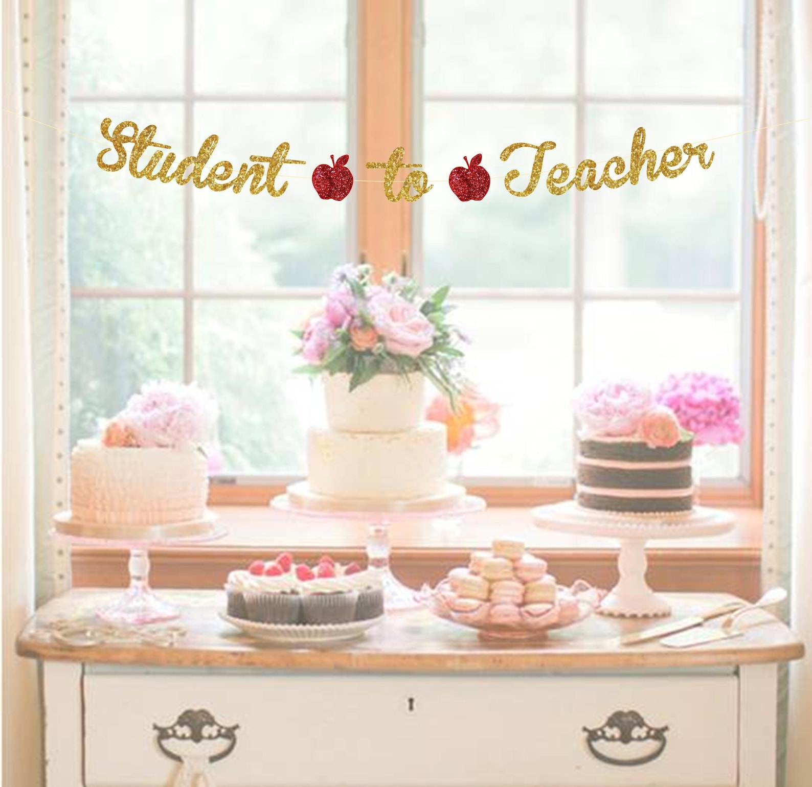 Teacher Graduation Party Decorations-teacher Graduation | Etsy