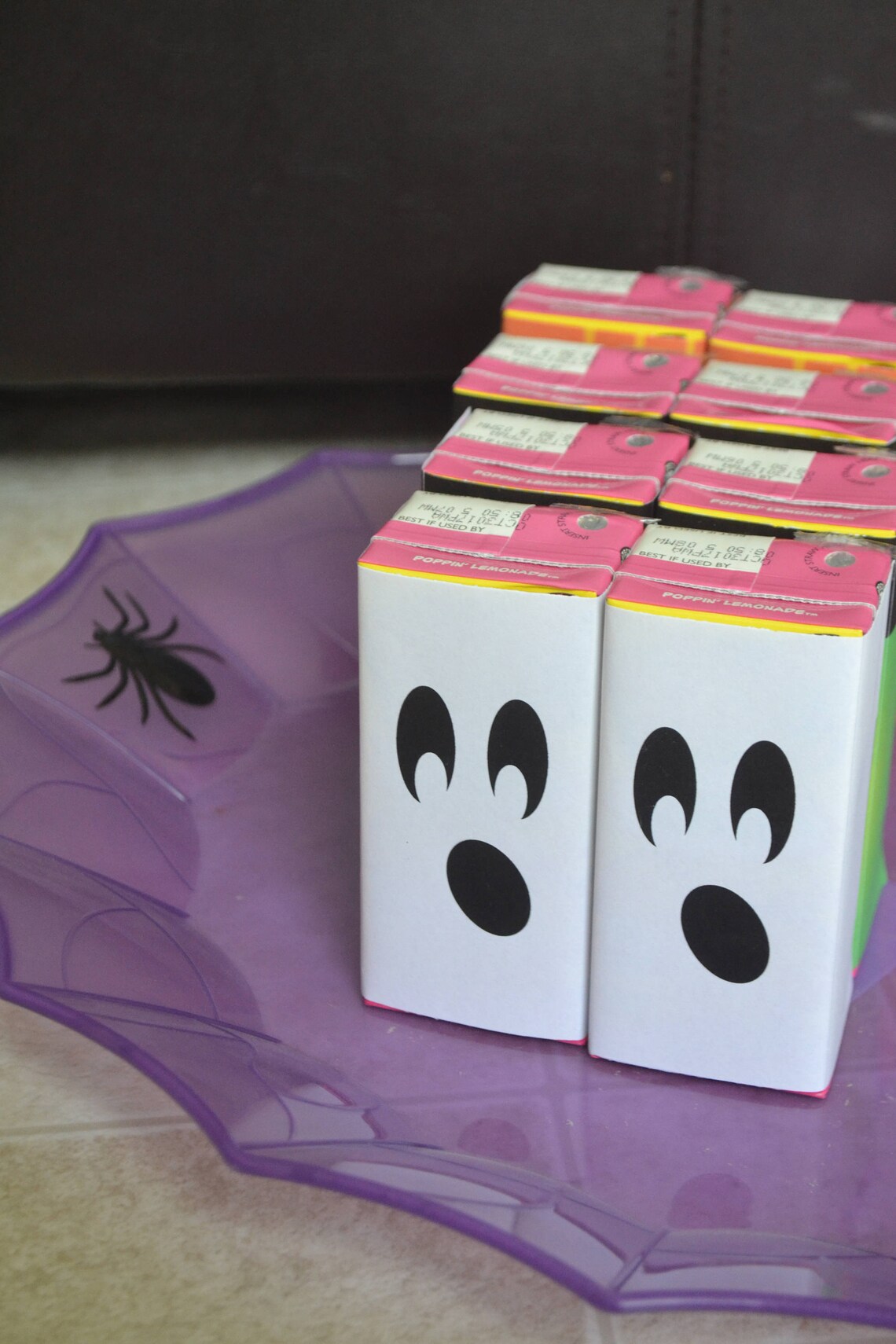 INSTANT DOWNLOAD Halloween Party Juice Box Labels - Printable Ghost ...