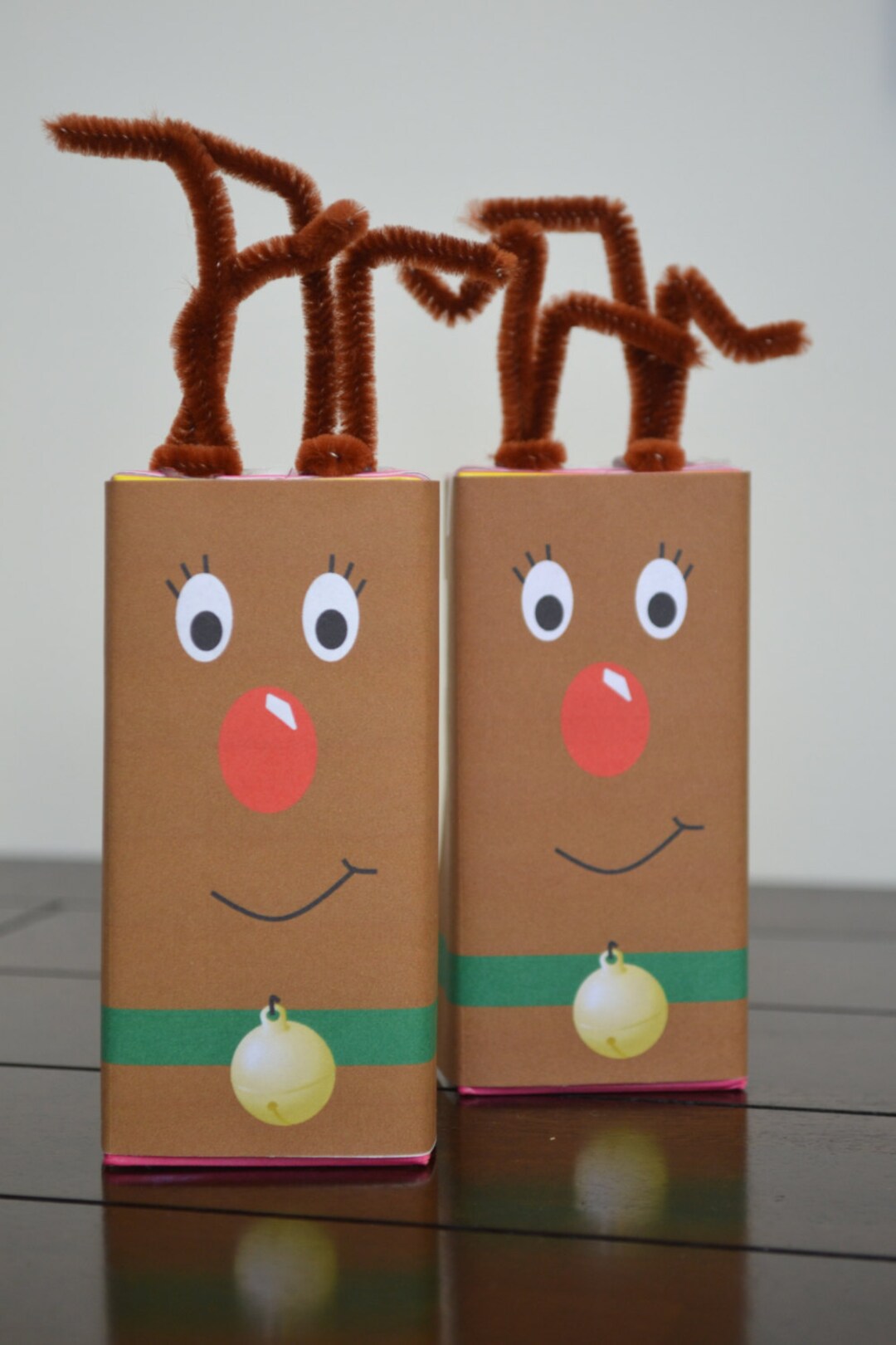 INSTANT DOWNLOAD Reindeer Juice Box Labels - Christmas Party - Holiday ...