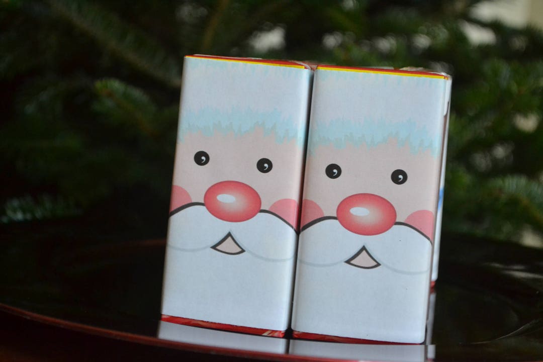 INSTANT DOWNLOAD Christmas Party Juice Box Labels- Printable Santa ...