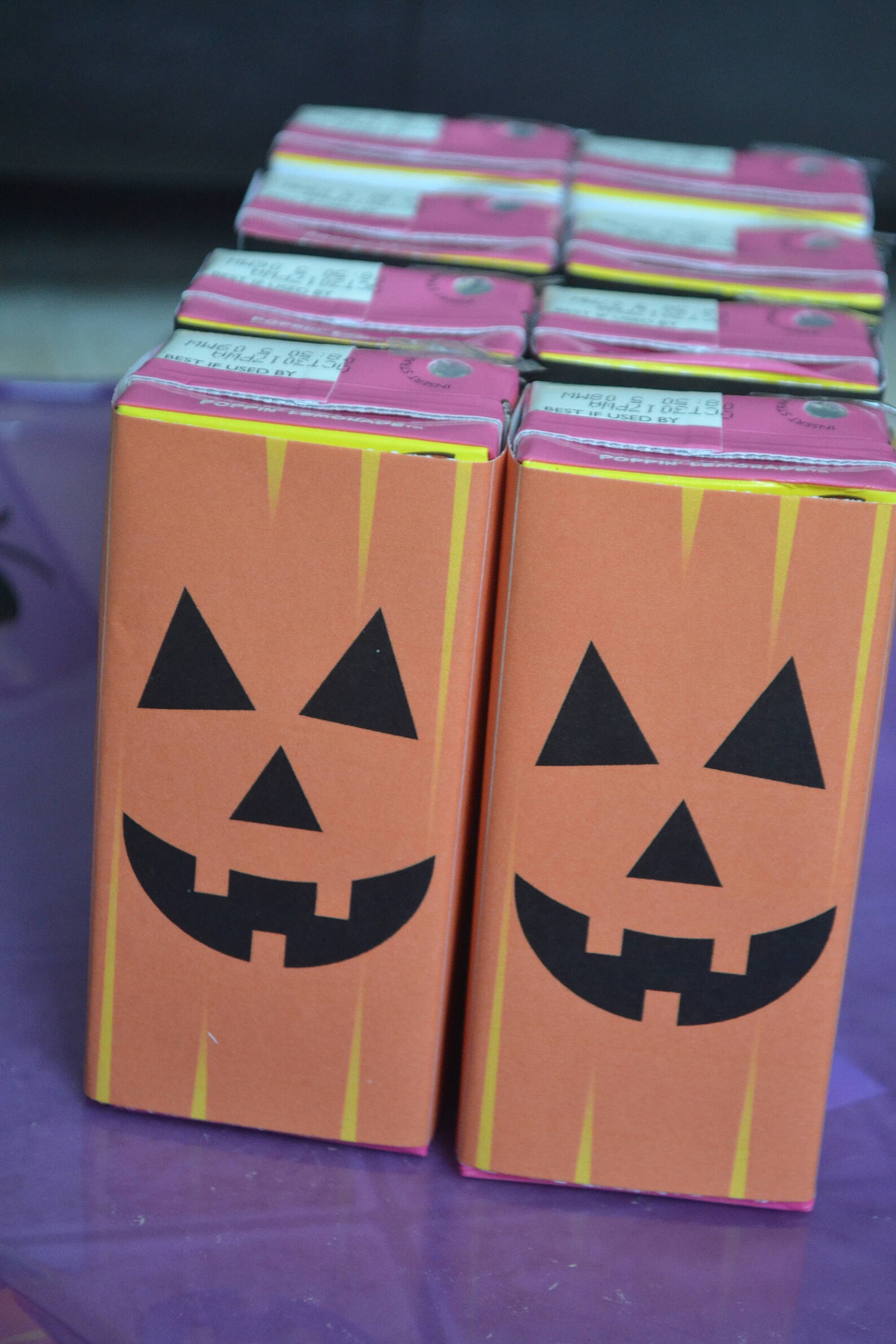 INSTANT DOWNLOAD Halloween Party Juice Box Labels - Printable Jack-o ...