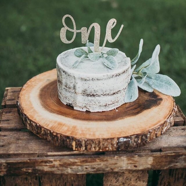 One Cake Topper - First Birthday Cake Topper - Smash Cake Topper ...