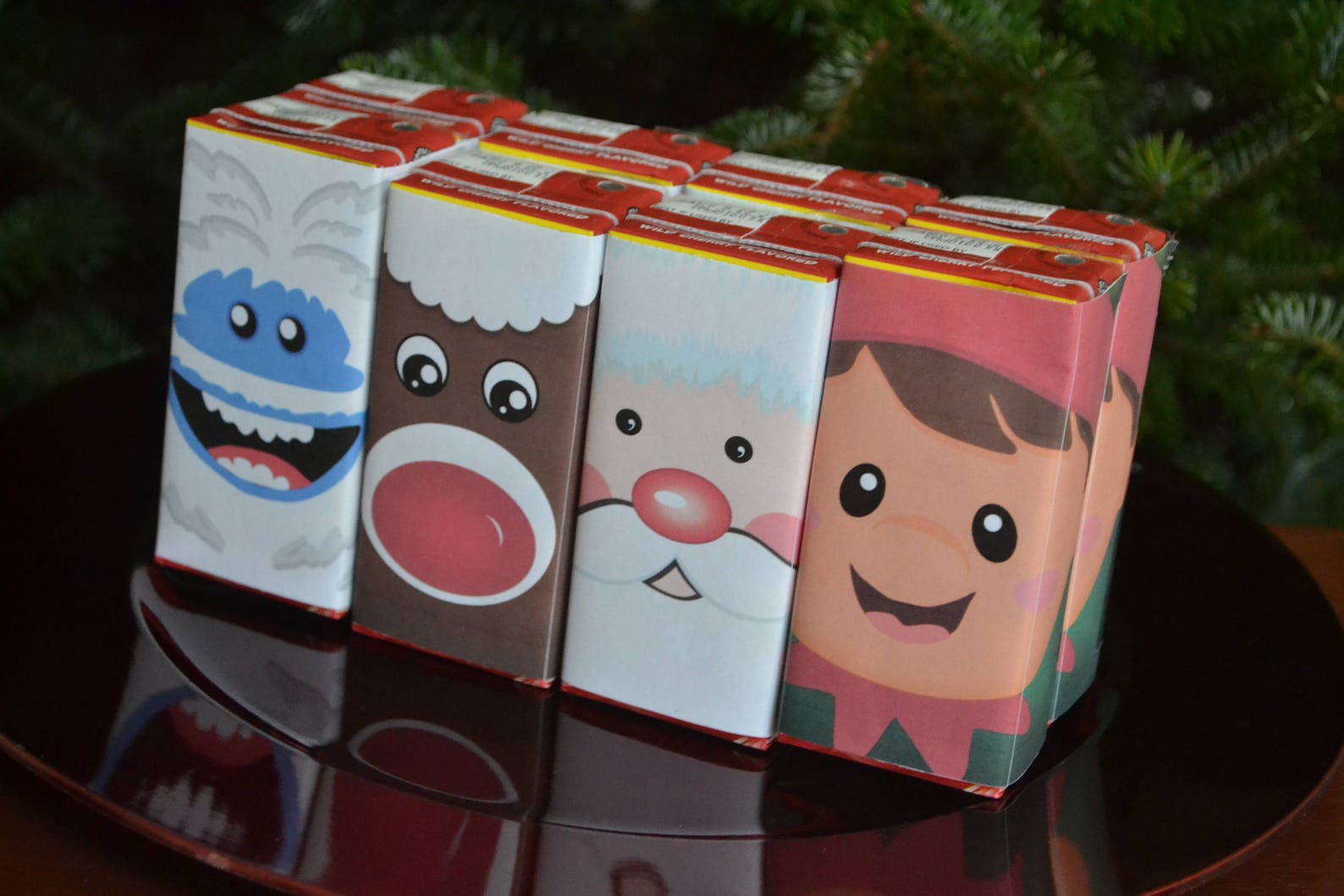 INSTANT DOWNLOAD Christmas Party Juice Box Labels Printable - Etsy